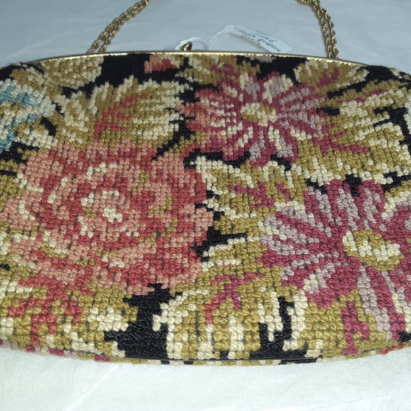 Morris Moskowitz | Bags | Vintage Mm Morris Moskowitz Garland Tapestry ...